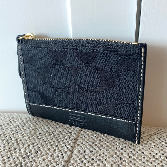 Coach | Bags | Nwot Coach Small Black Coin Purse | Poshmark